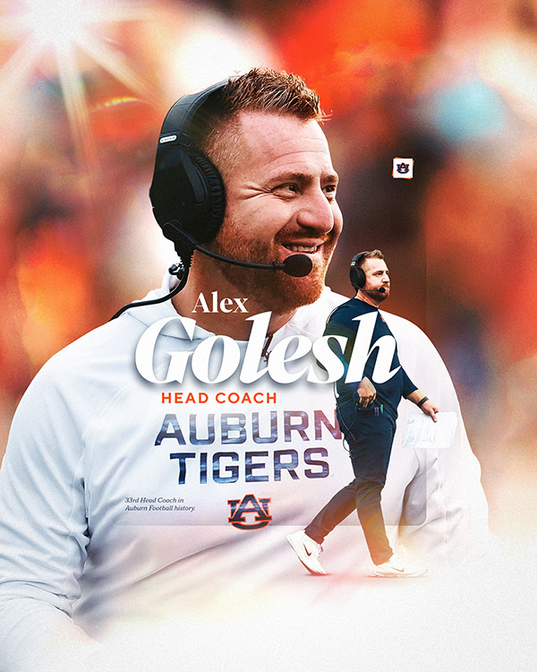 Alex Golesh Named Auburn Football Head Coach - The Observer